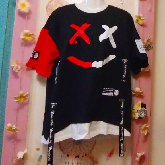 Roxy | Tops | Hello Mrlin Mens Techwear Japanese Harajuku Streetwear ...